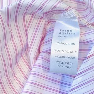Frank & Eileen | Tops | Frank Eileen Joedy Stripe Buttonup Shirt | Poshmark